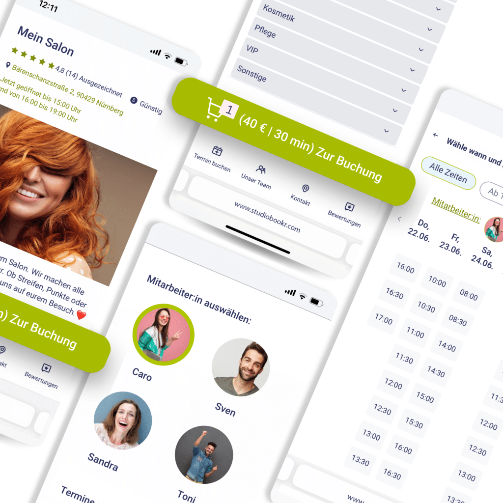 POS & Scheduling System for salons and studios